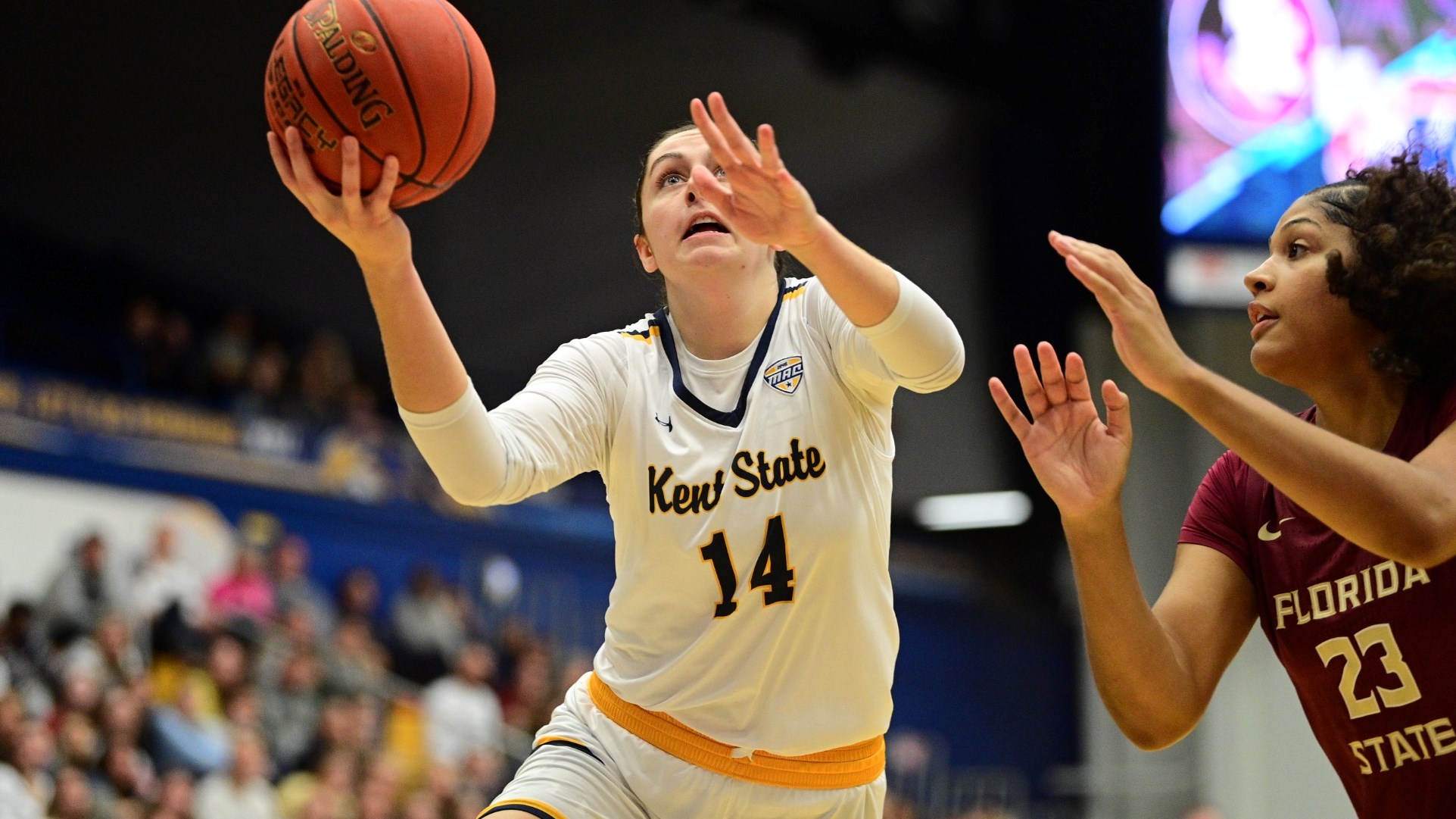 Shumate Posts Double-Double in Victory over Chippewas - Kent State ...