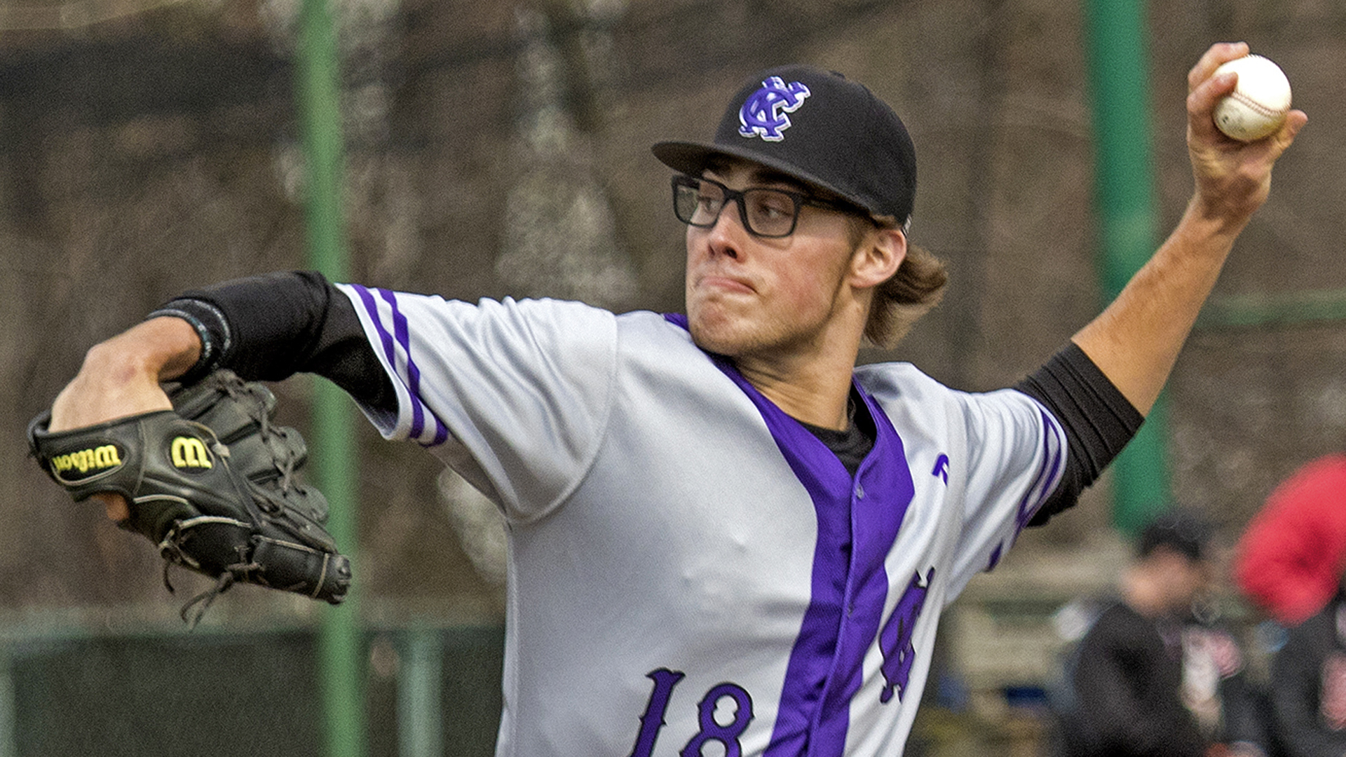 Kenyon pitching clinches split with Allegheny - Kenyon College Athletics