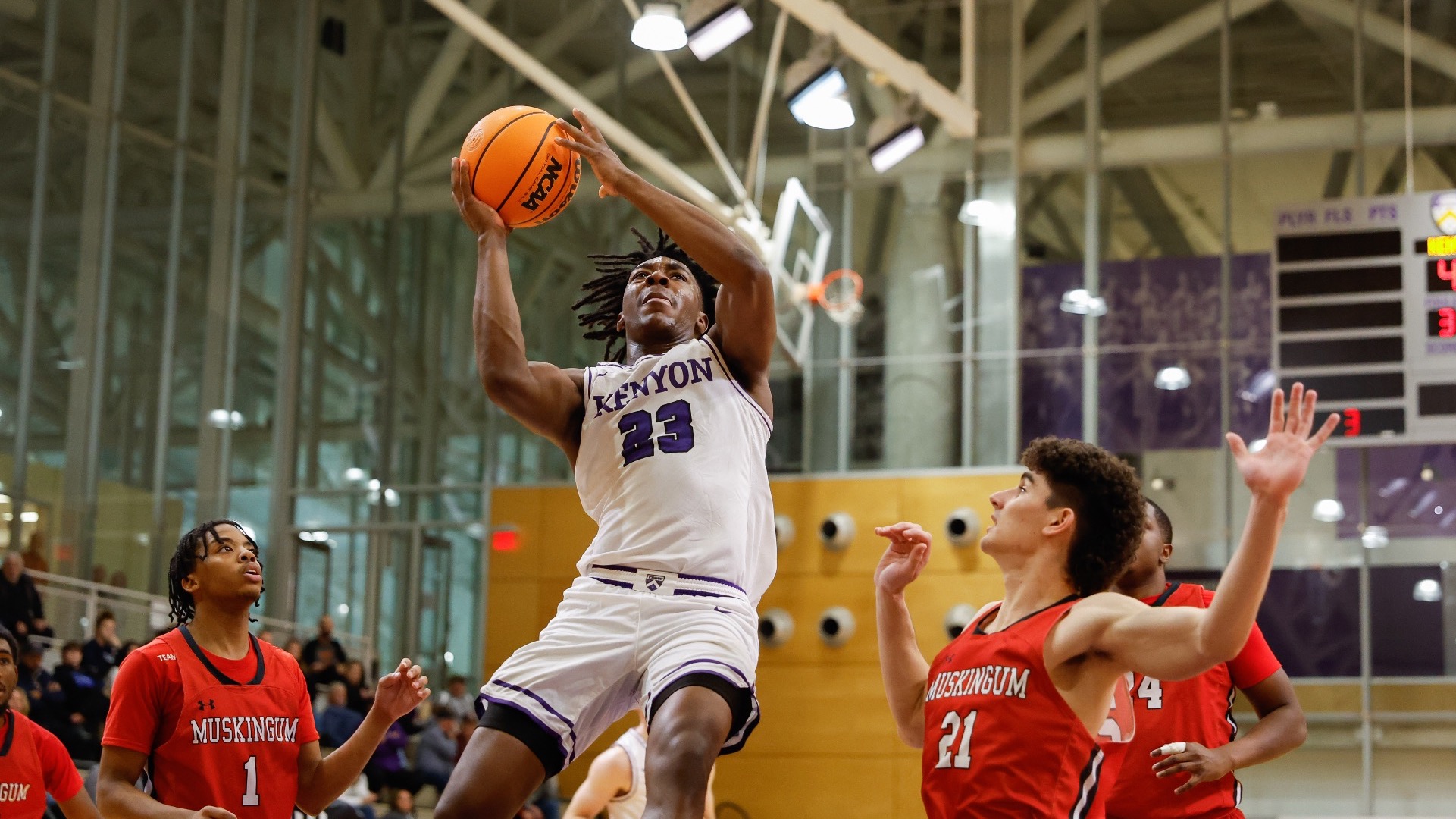 Owls muster late-game makes to down Muskies - Kenyon College Athletics