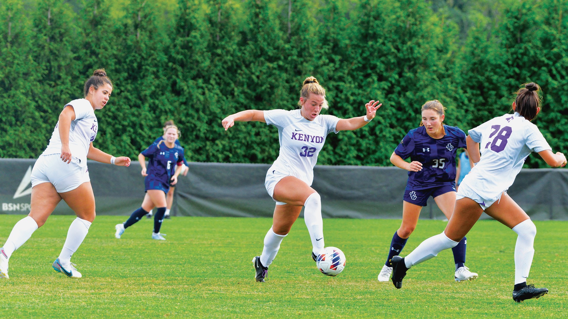 Owls and Blue Streaks both score two in home opener - Kenyon College ...