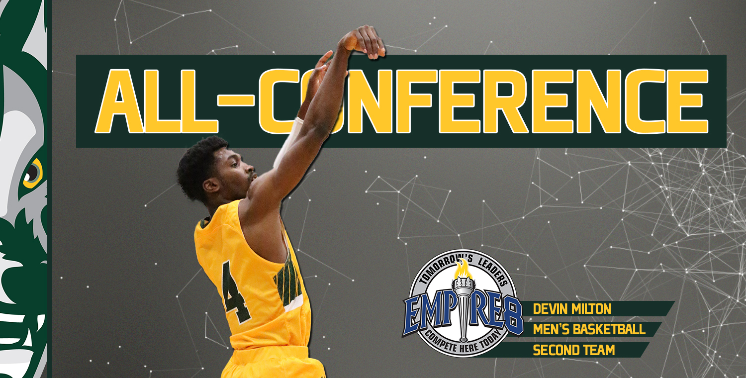 Devin Milton Earns Second Team All-Conference - Keuka College