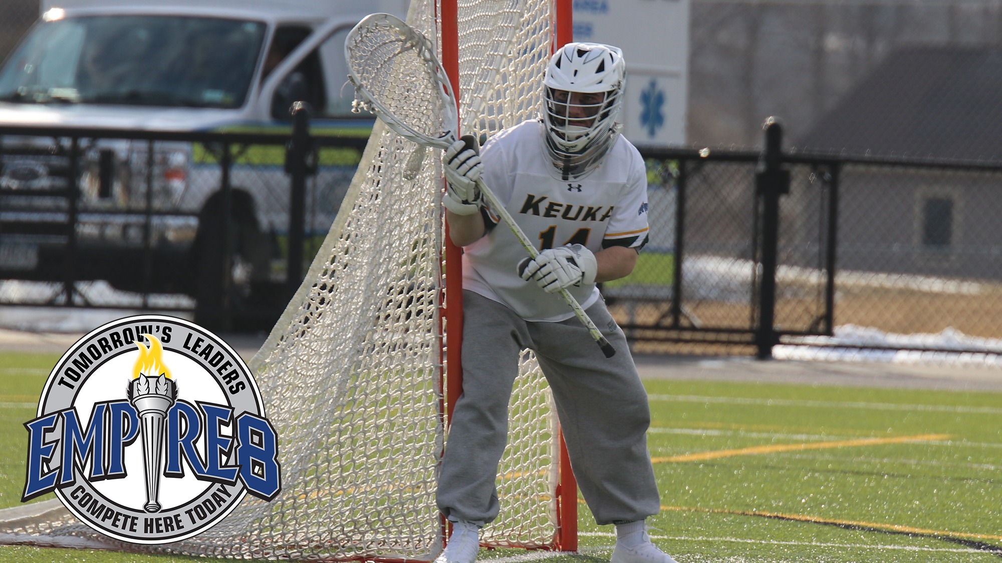 Dylan Hoad Named Empire 8 Co-Goalie of the Week - Keuka College