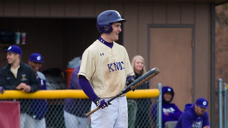 Baseball Sweeps IC at Home - Knox College Athletics