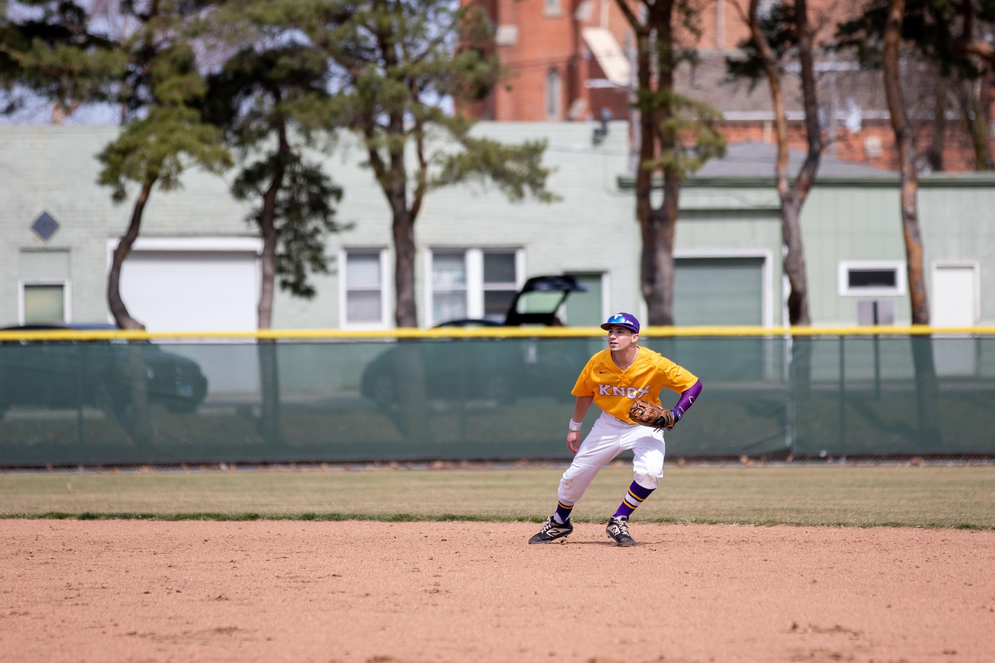 Baseball Splits with Monmouth to End Season - Knox College Athletics