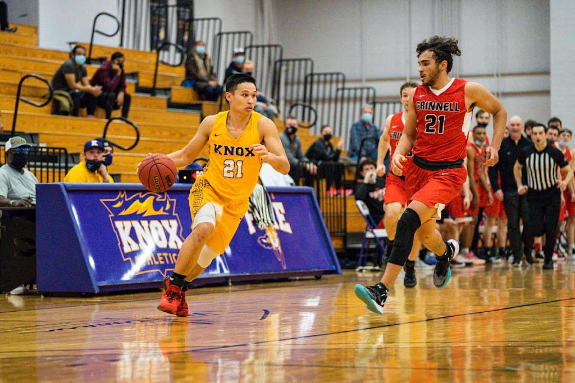 Men's Basketball Falls Short Against Augustana - Knox College Athletics