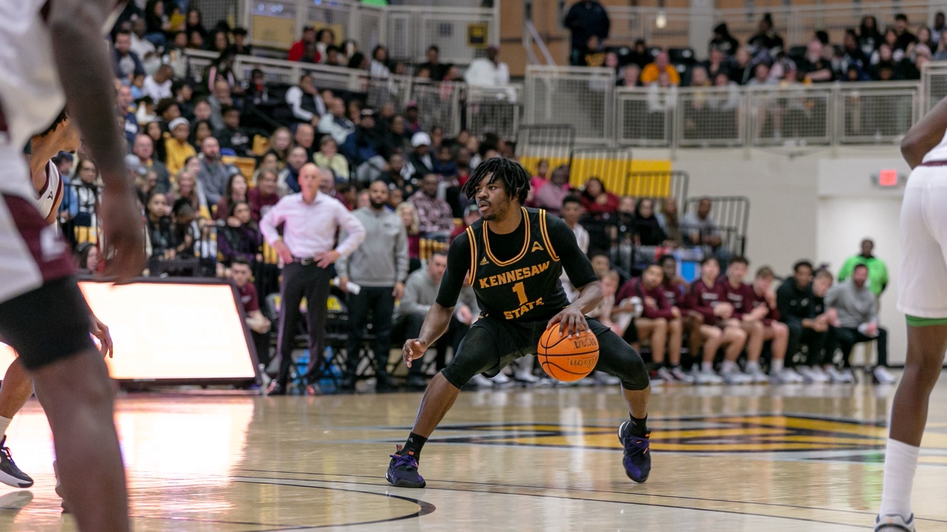 Burden, Robinson Lead Owls to 66-61 Victory - Kennesaw State University ...