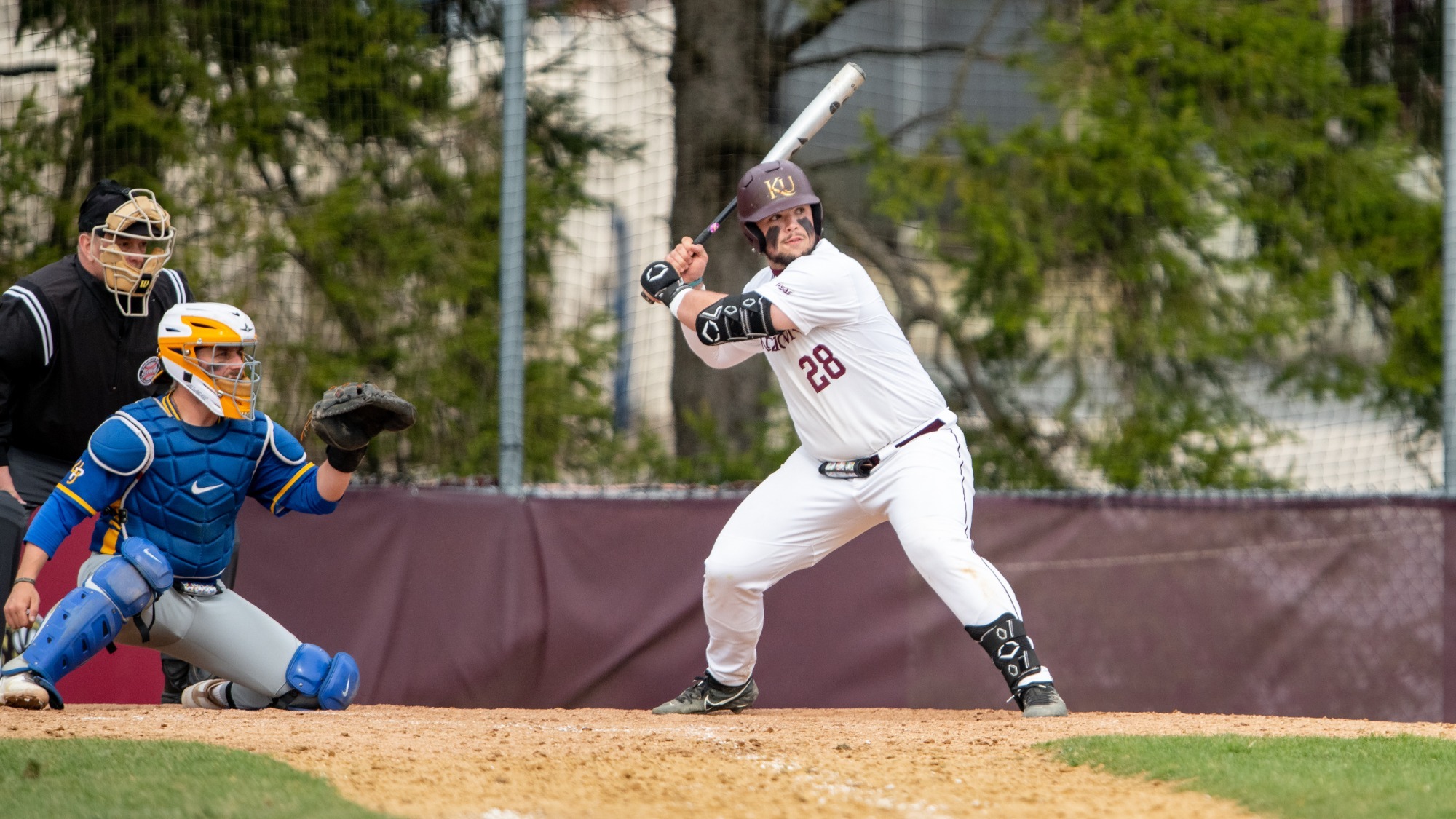 High-scoring doubleheader favors Kutztown at gusty home opener ...