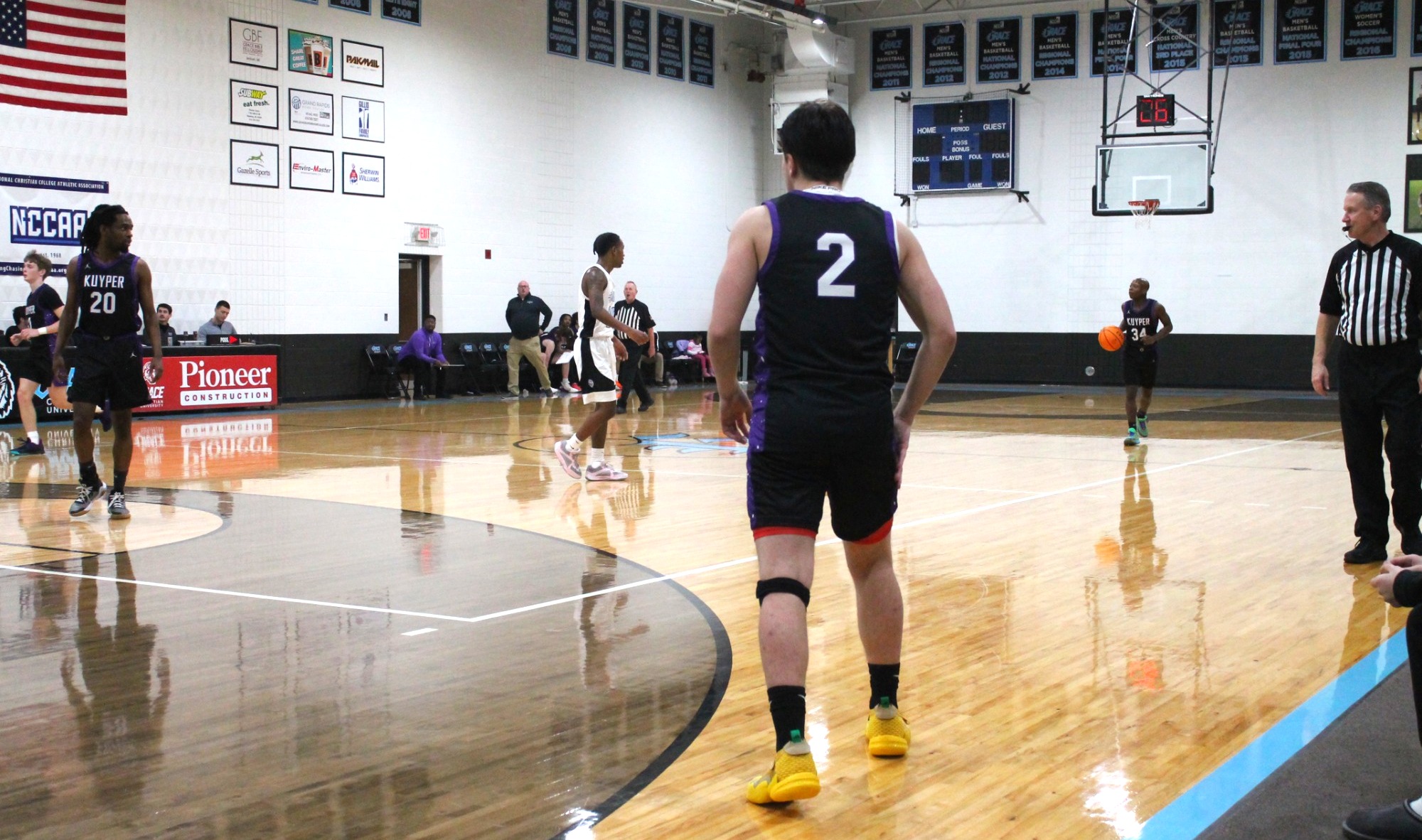 Austin Kohlman - 2023-24 - Men's JV Basketball - Black - Kuyper College