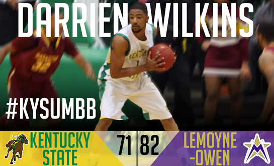 Darrien Wilkins - 2014-2015 - Men's Basketball - Kentucky State ...