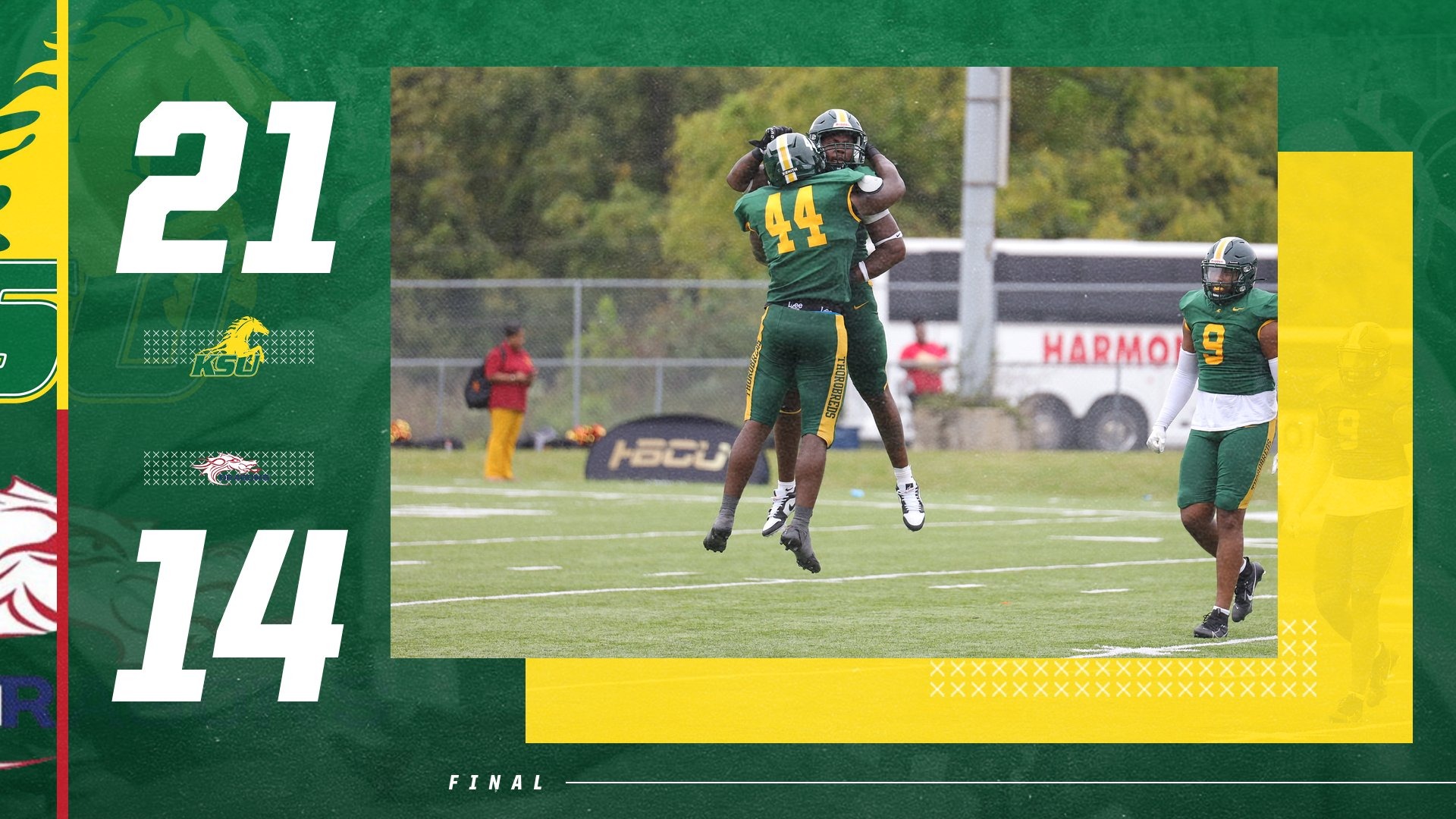 Thorobreds Dominant in 21-14 Victory Over Lane Dragons - Kentucky State ...