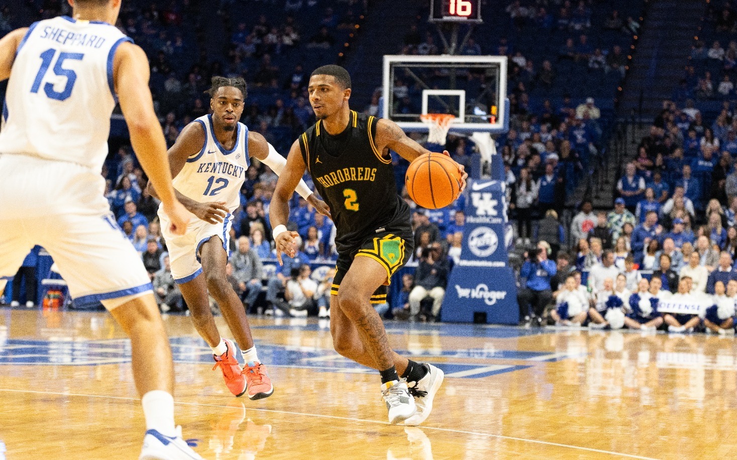 Thorobreds Fall 74-64 at Tiffin - Kentucky State University Athletics