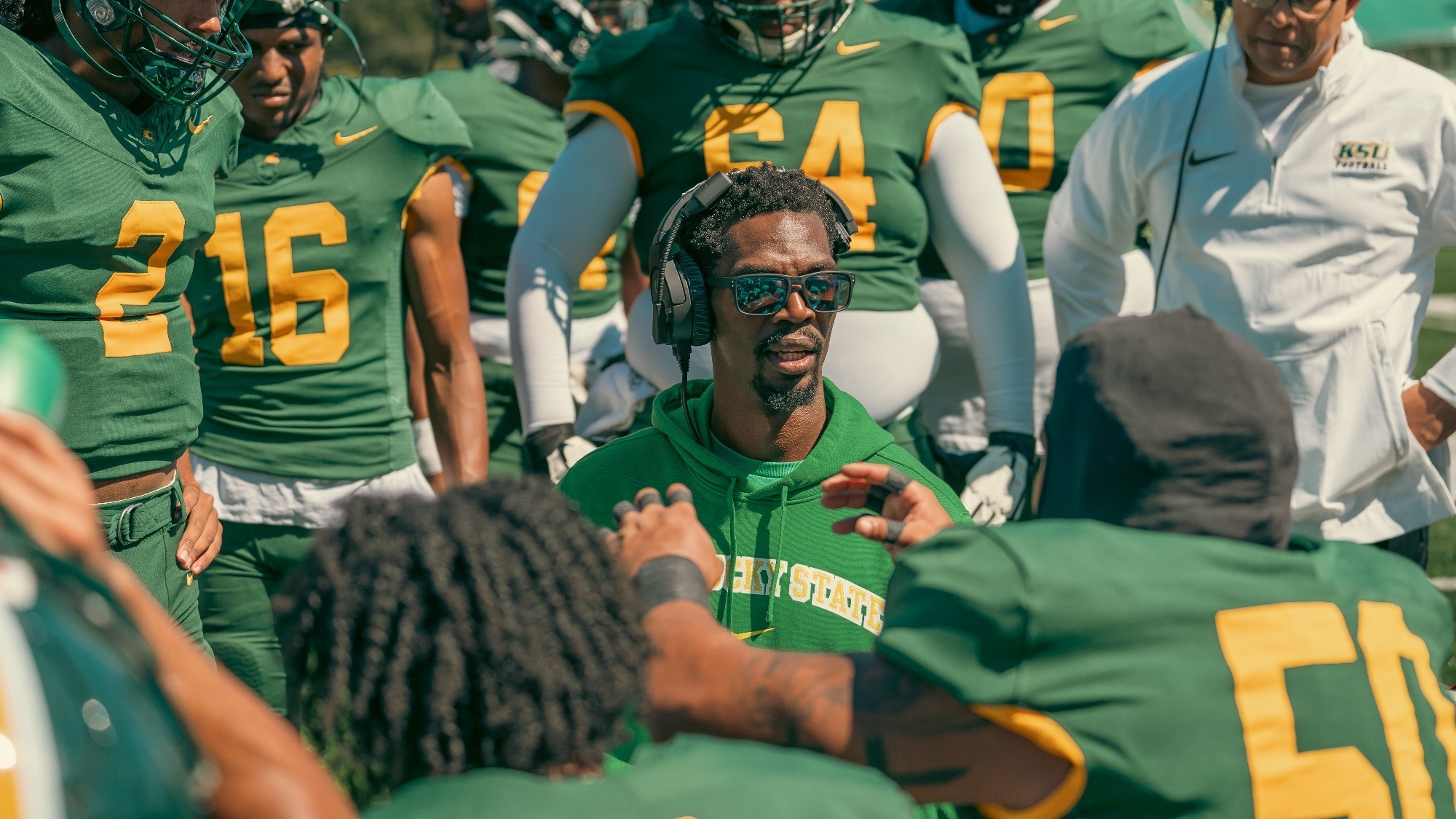 Thorobreds Fall in Bout with Central State - Kentucky State University ...