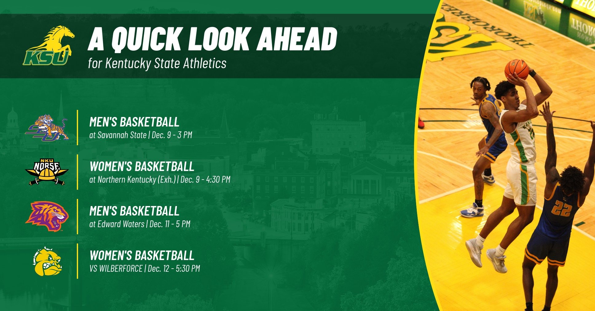 A Quick Look Ahead in Kentucky State Athletics – Dec. 9 - 12 - Kentucky ...