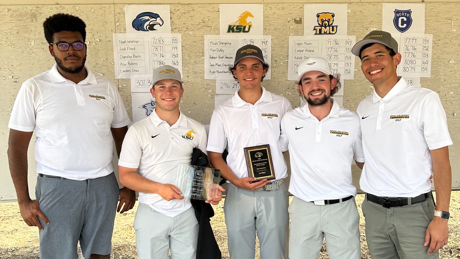 Men's Golf Win's 2023 Shorter Hawk Invitational - Kentucky State ...