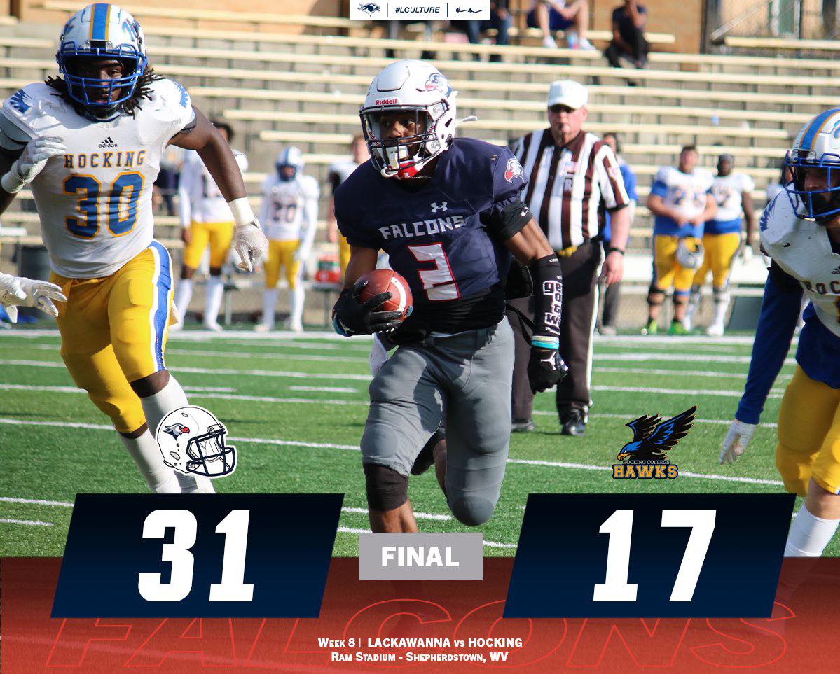 FB: Lackawanna College Knocks Off Hocking College, 31-17 - Lackawanna ...