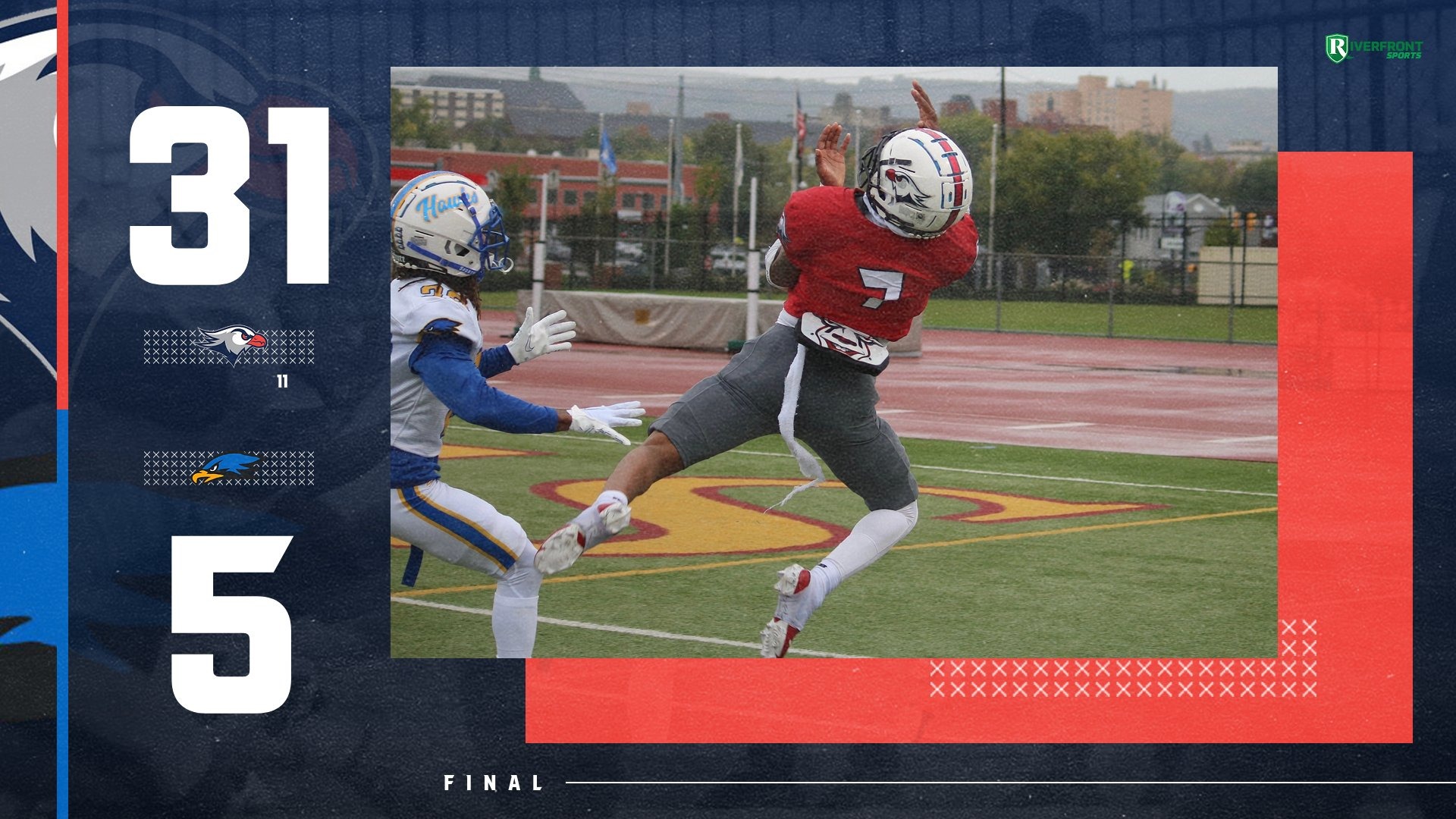 FB: Tucker Hattrick Leads Falcons Past Hawks On Homecoming - Lackawanna ...