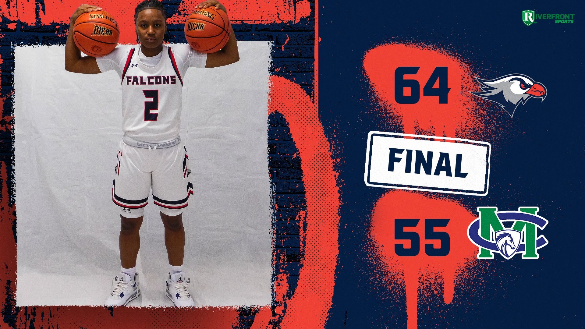 WBB: Falcons Put Five In Double-Figures To Gain Crucial Win At ...