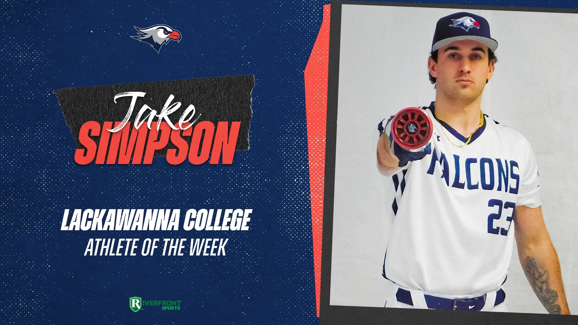 Lackawanna College Athlete of the Week - Jake Simpson - Lackawanna College