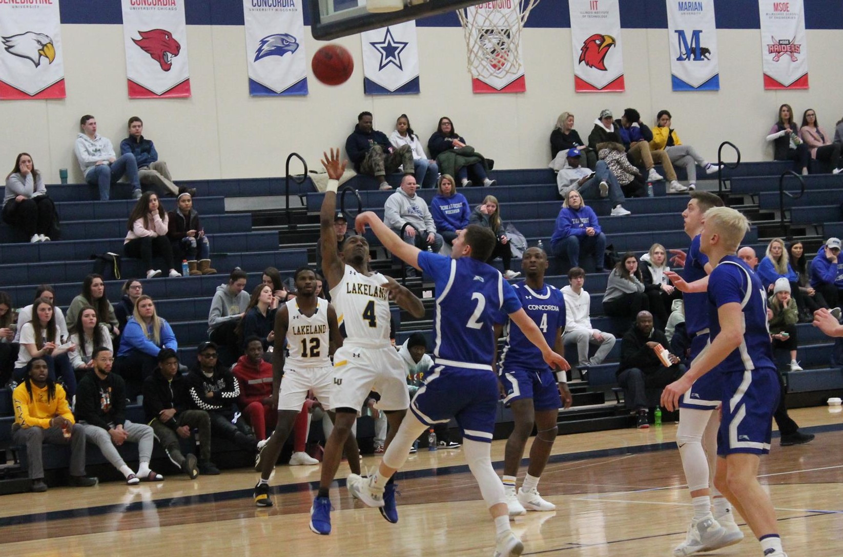 Muskies win again, complete sweep of Falcons with 78-73 victory ...