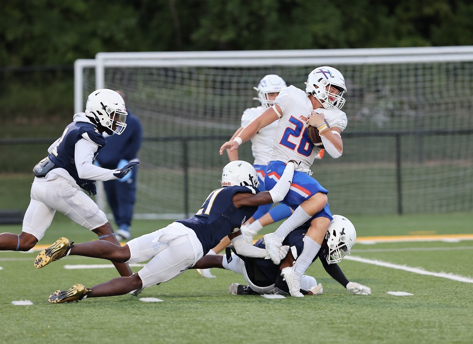 Pioneers' fast start plunders Muskies opener - Lakeland University ...