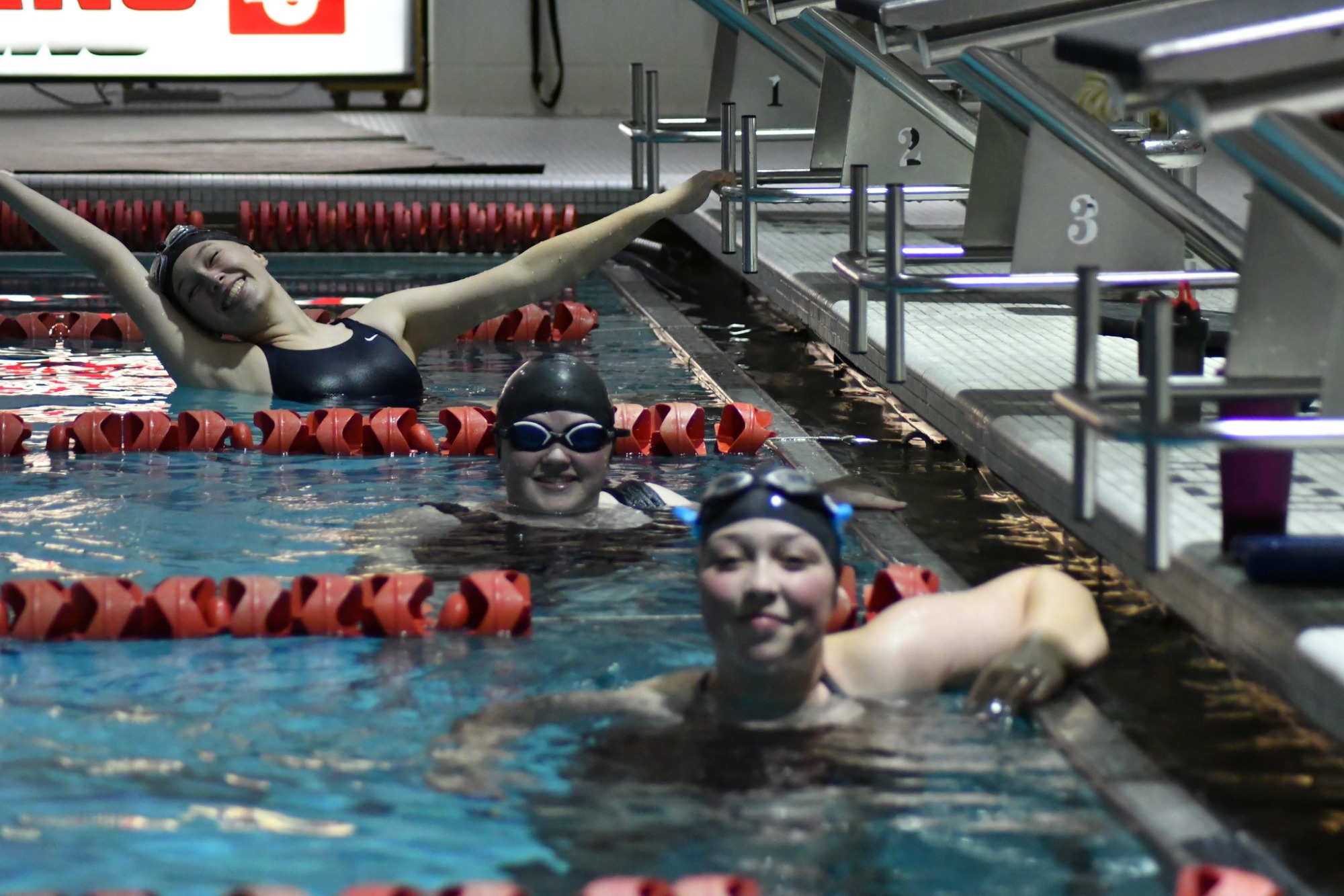 Varsity Girls Swim Team Works Hard, Plays Hard - Lake Shore Public Schools