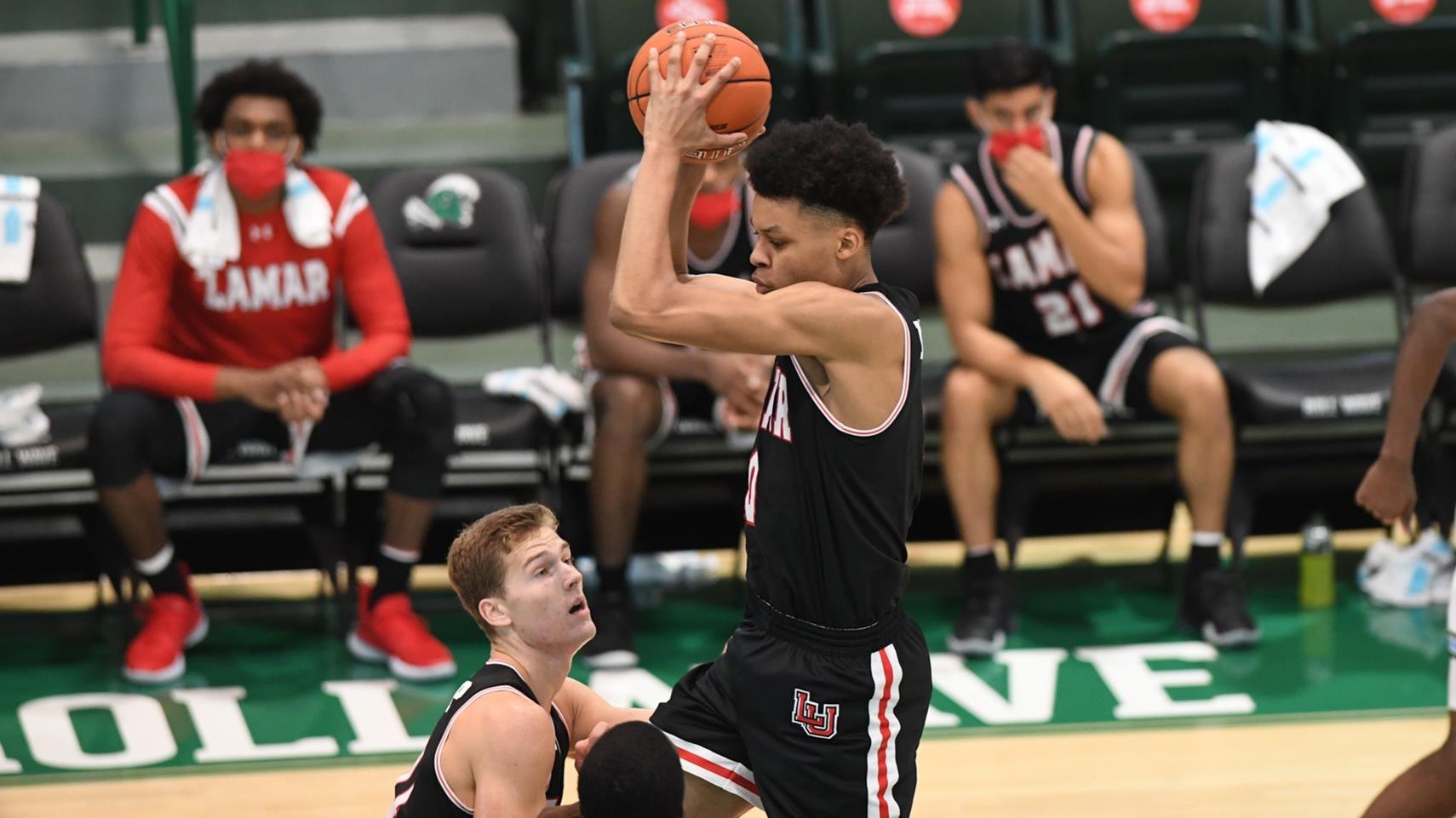David Muoka - 2020-21 - Men's Basketball - Lamar University Athletics