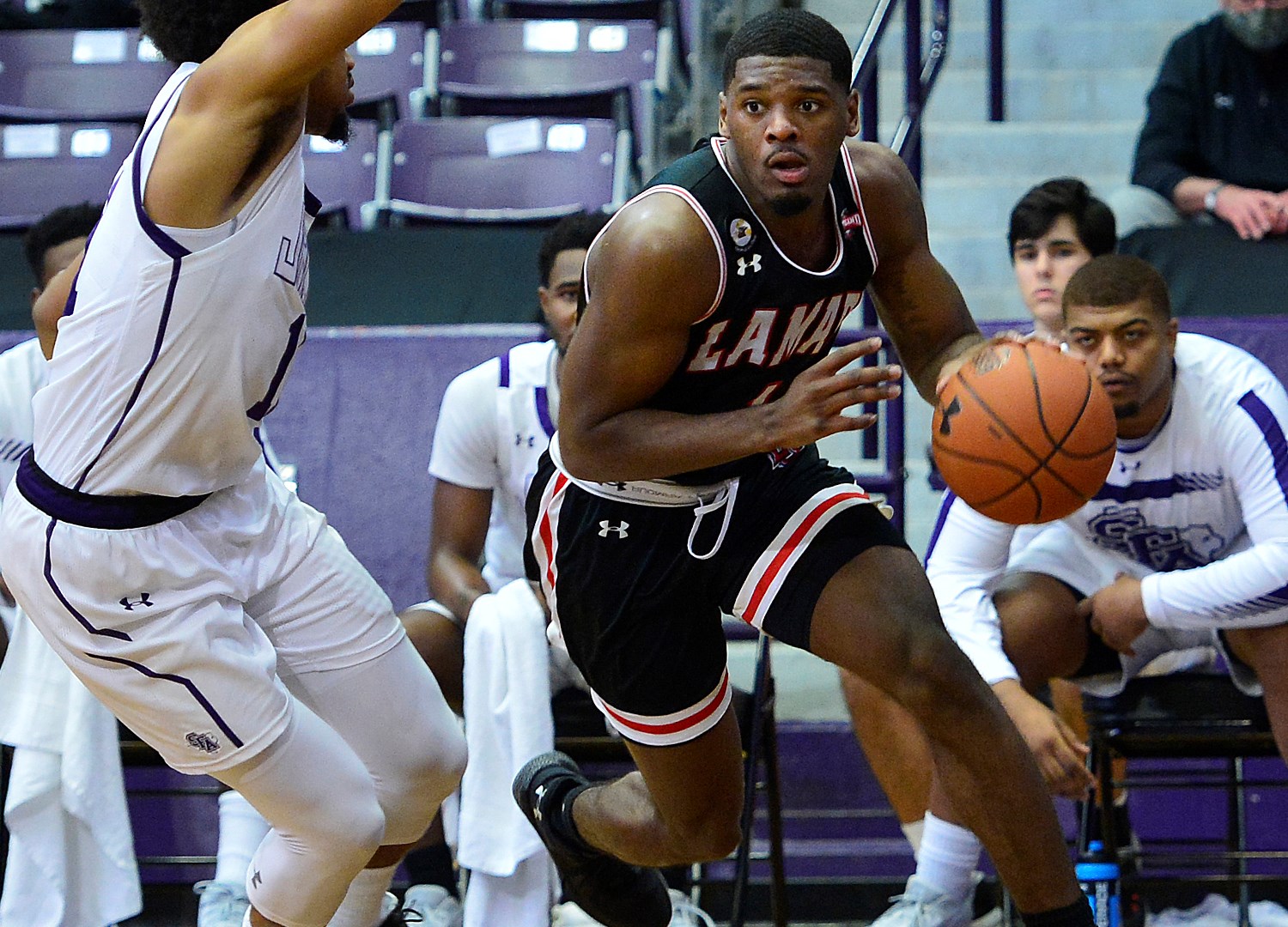 Cards Unable to Cool Off SFA - Lamar University Athletics