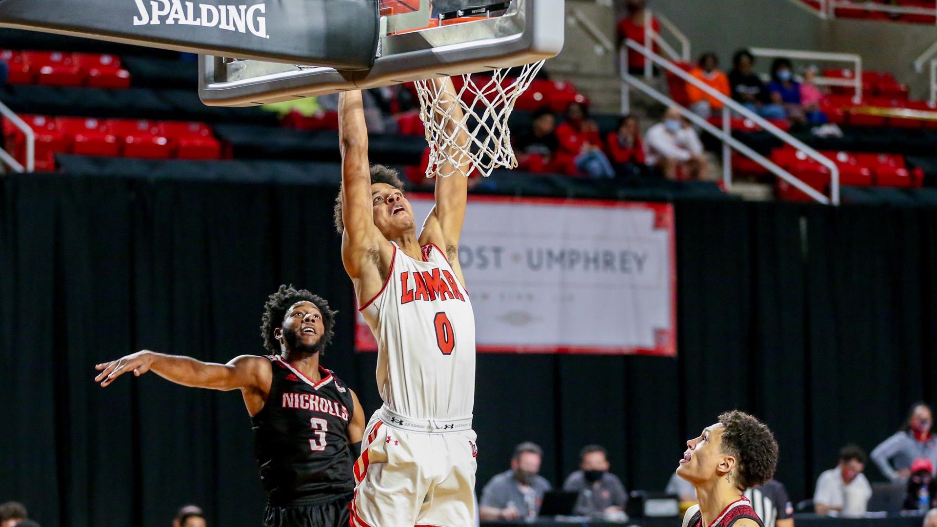 Muoka Flirts with Triple-Double in SLC Victory - Lamar University Athletics
