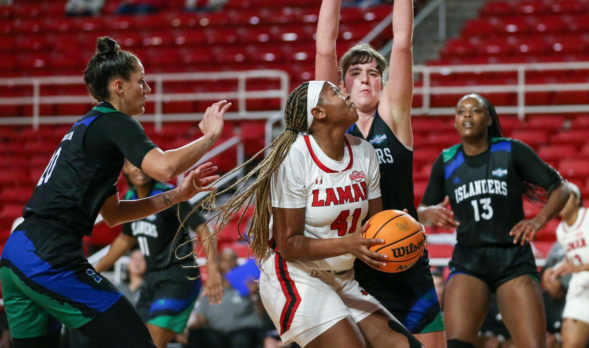 Big Red Escapes Islander Press in Thrilling Win - Lamar University ...