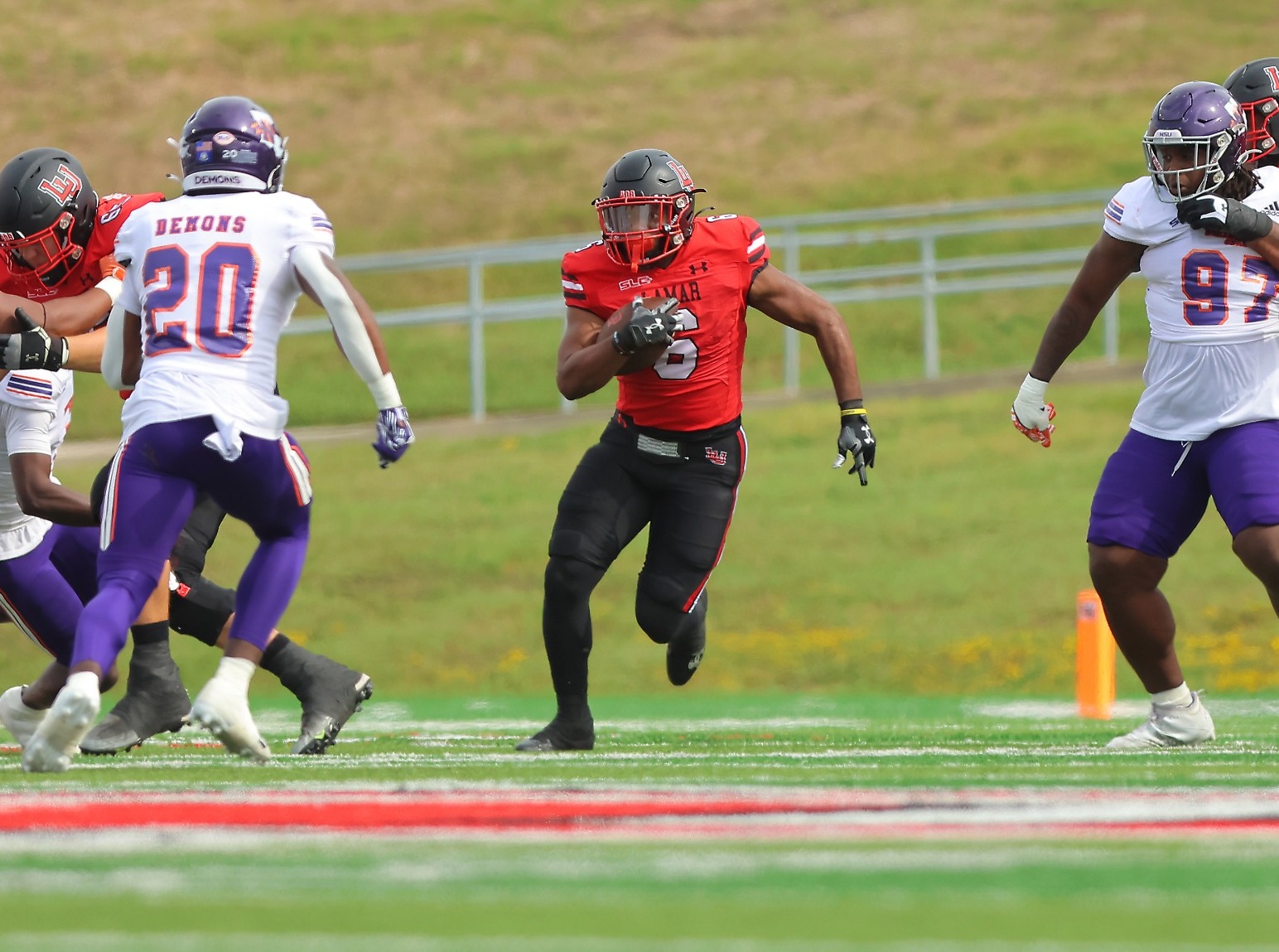 Cardinals Take Down Demons, Win Third Straight - Lamar University Athletics