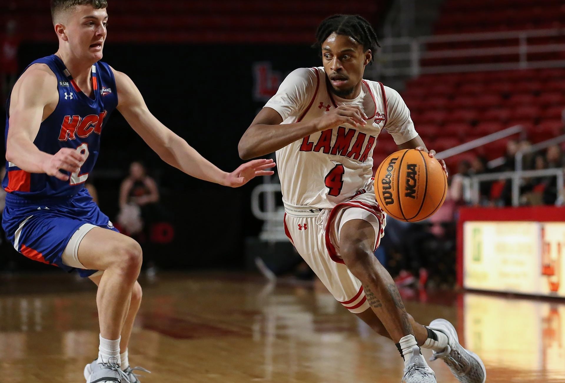 Hot Shooting Cardinals Win Opening-Round Game - Lamar University Athletics