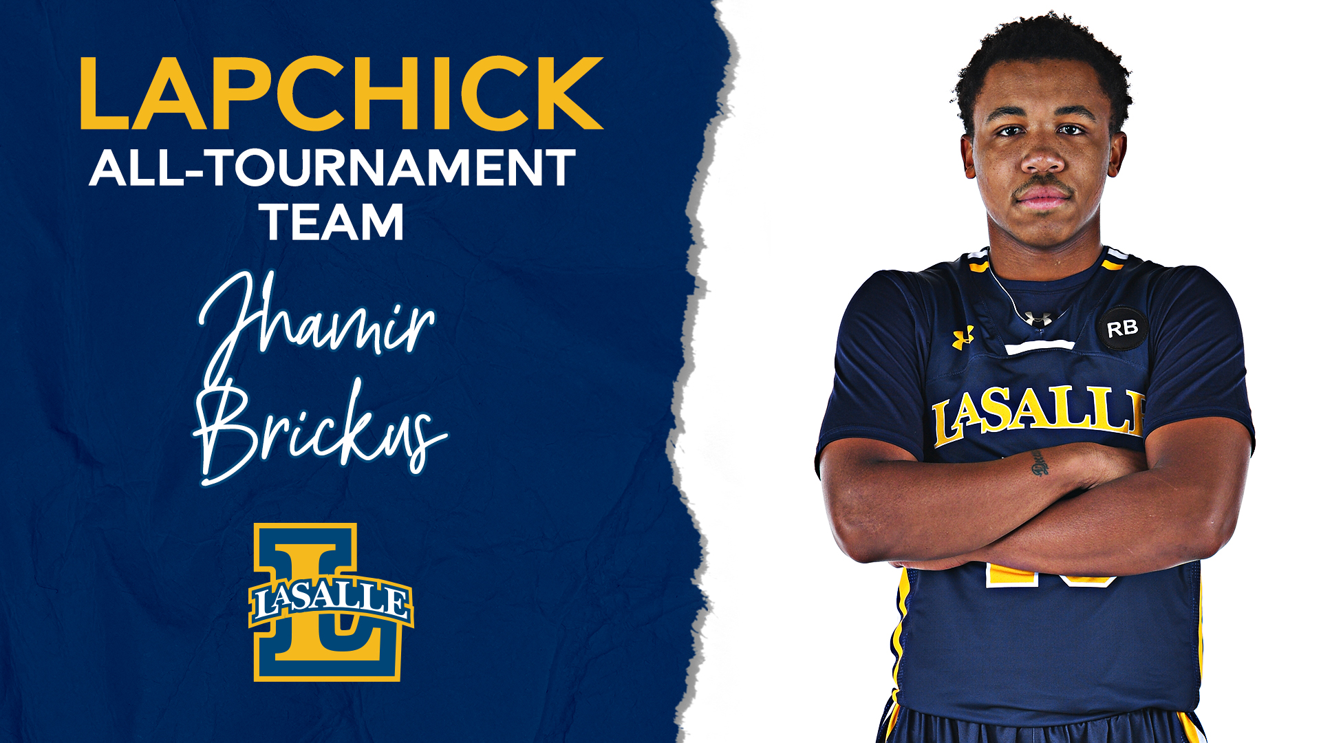 Men's Basketball Freshman Jhamir Brickus Named to All-Lapchick ...