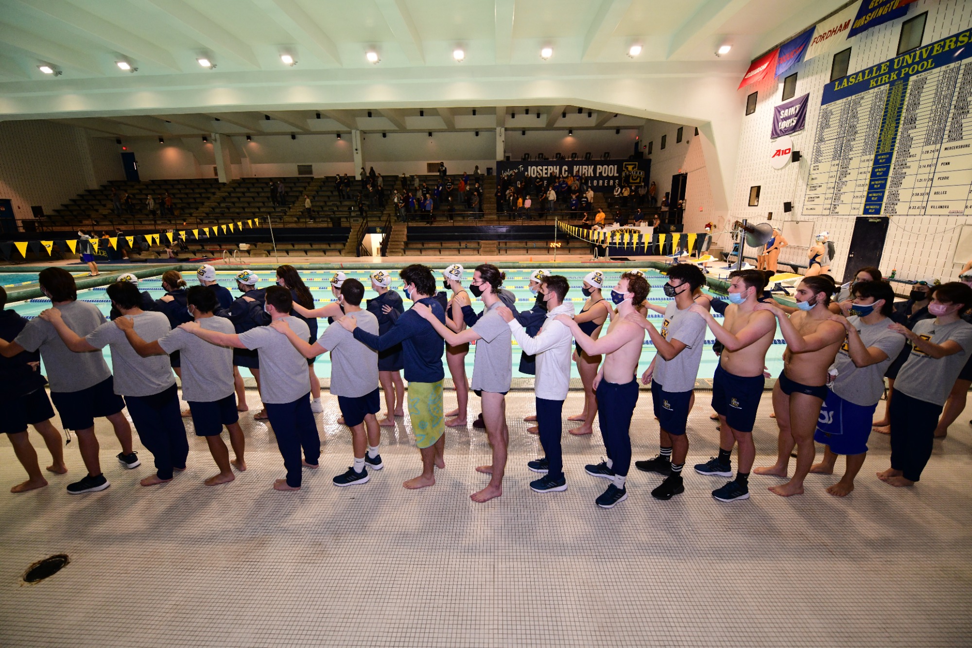 Women’s Swimming Adds First Victory, Men Fall at Seton Hall. - La Salle ...