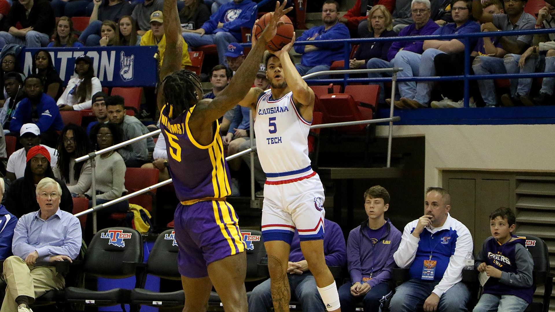 Bulldogs Fall to Tigers in Hoops 4 Disaster Relief Exhibition - LA Tech ...