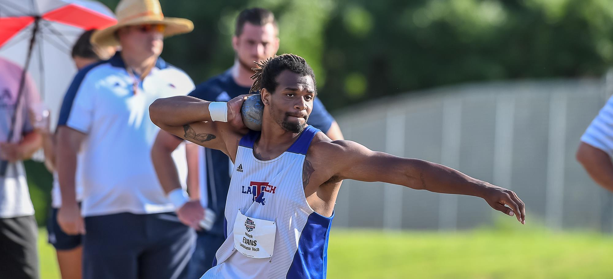 Malek Evans - Track & Field - LA Tech Athletics