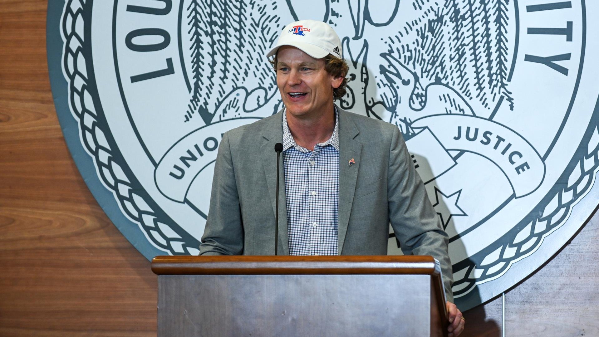 Full Introductory Press Conference of Sonny Cumbie - LA Tech Athletics