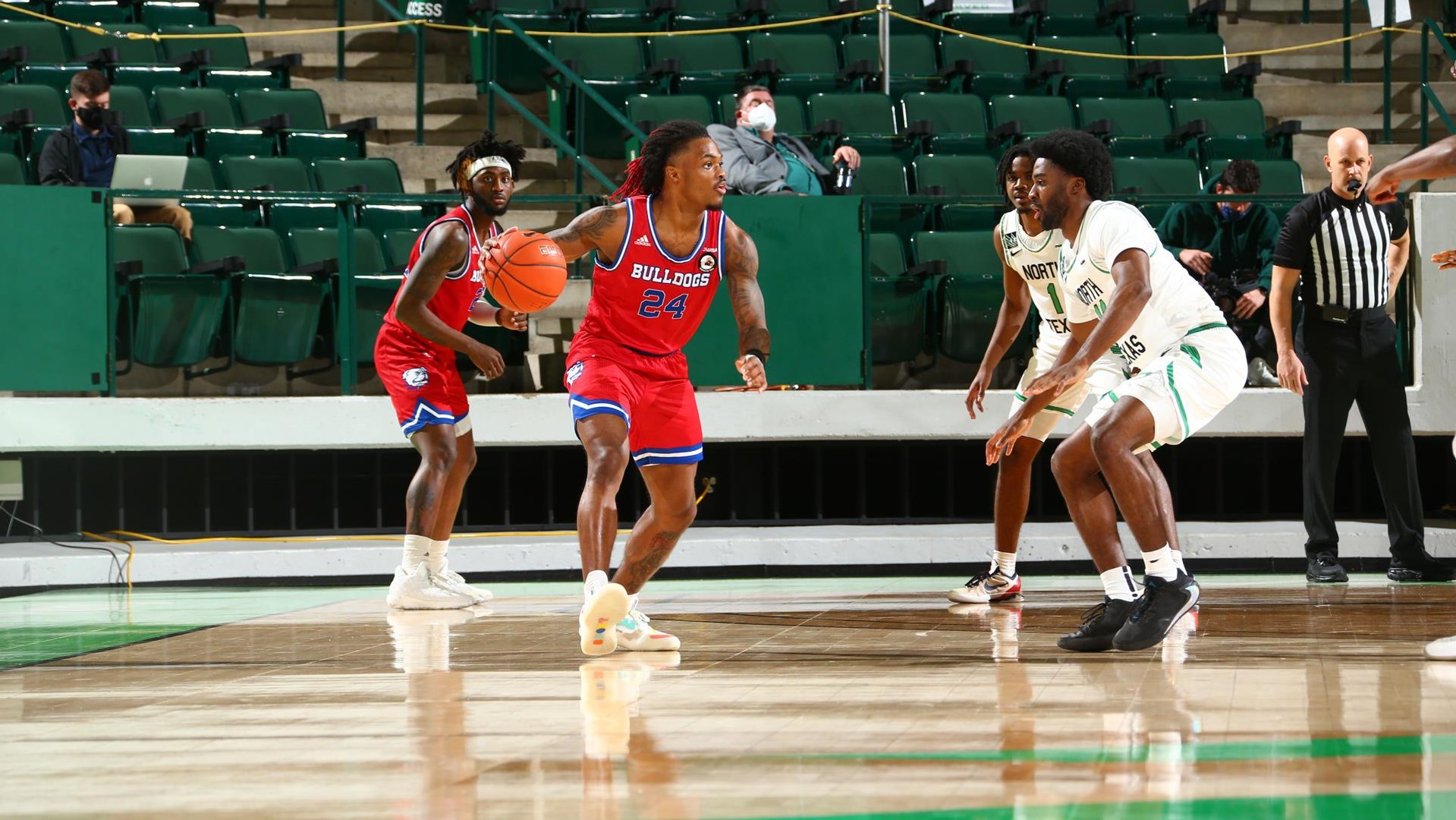 Bulldogs Edge Mean Green behind Crawford's Career Night - LA Tech Athletics