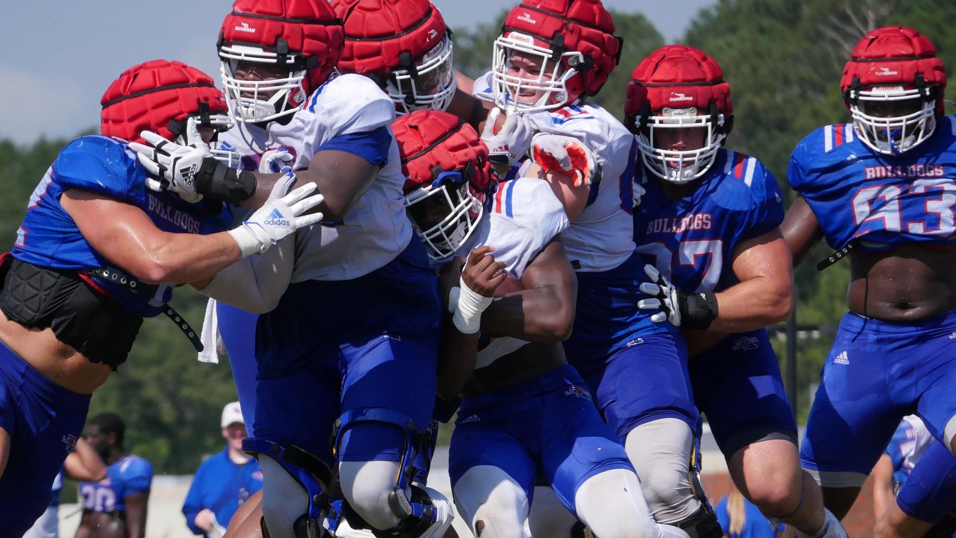 LA Tech’s Offensive and Defensive Linemen Prepare to Battle in the ...