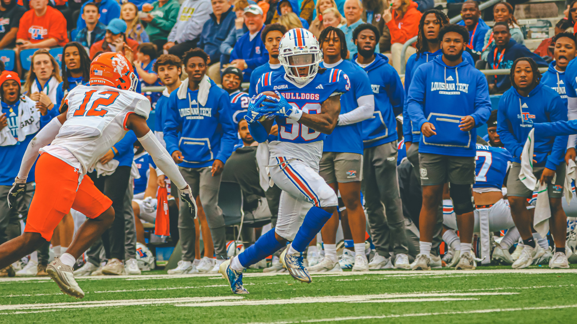 Solo Lewis - Football - LA Tech Athletics