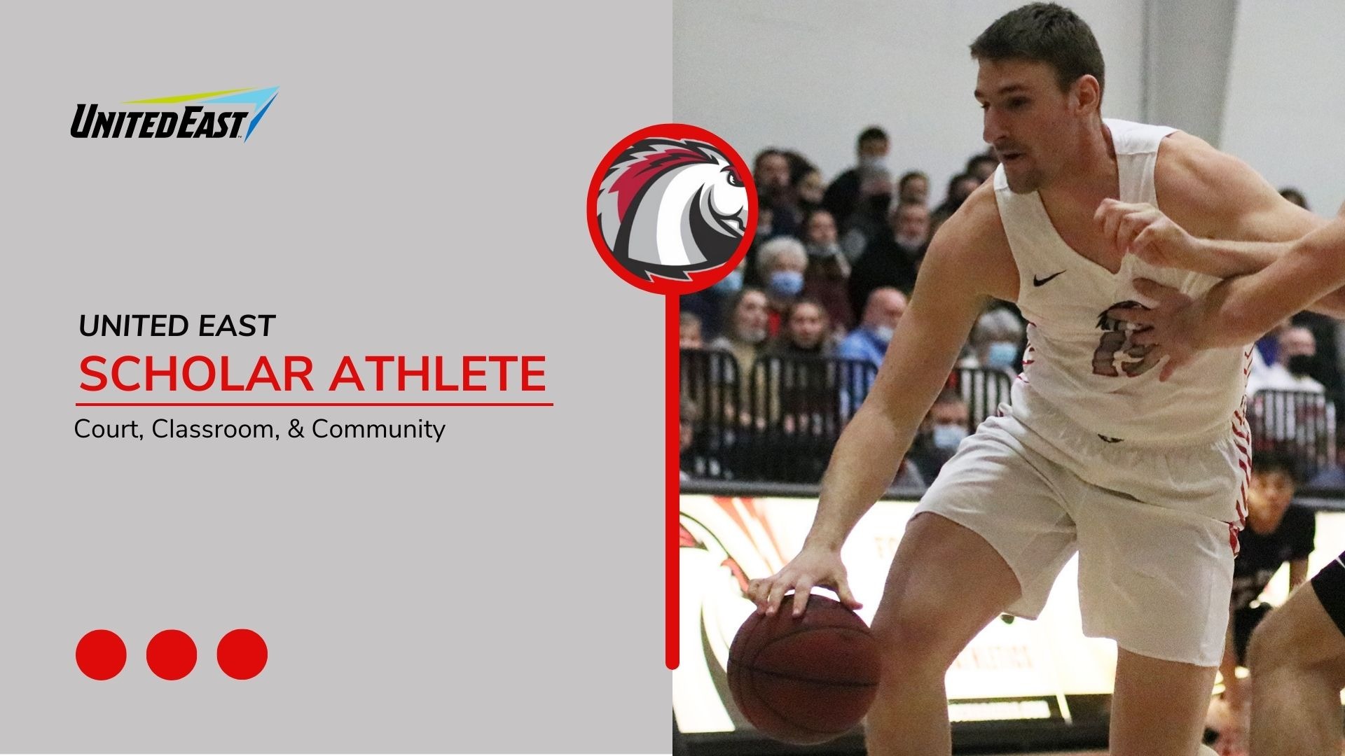 Zentner Deemed United East Scholar Athlete - Lancaster Bible College Athletics