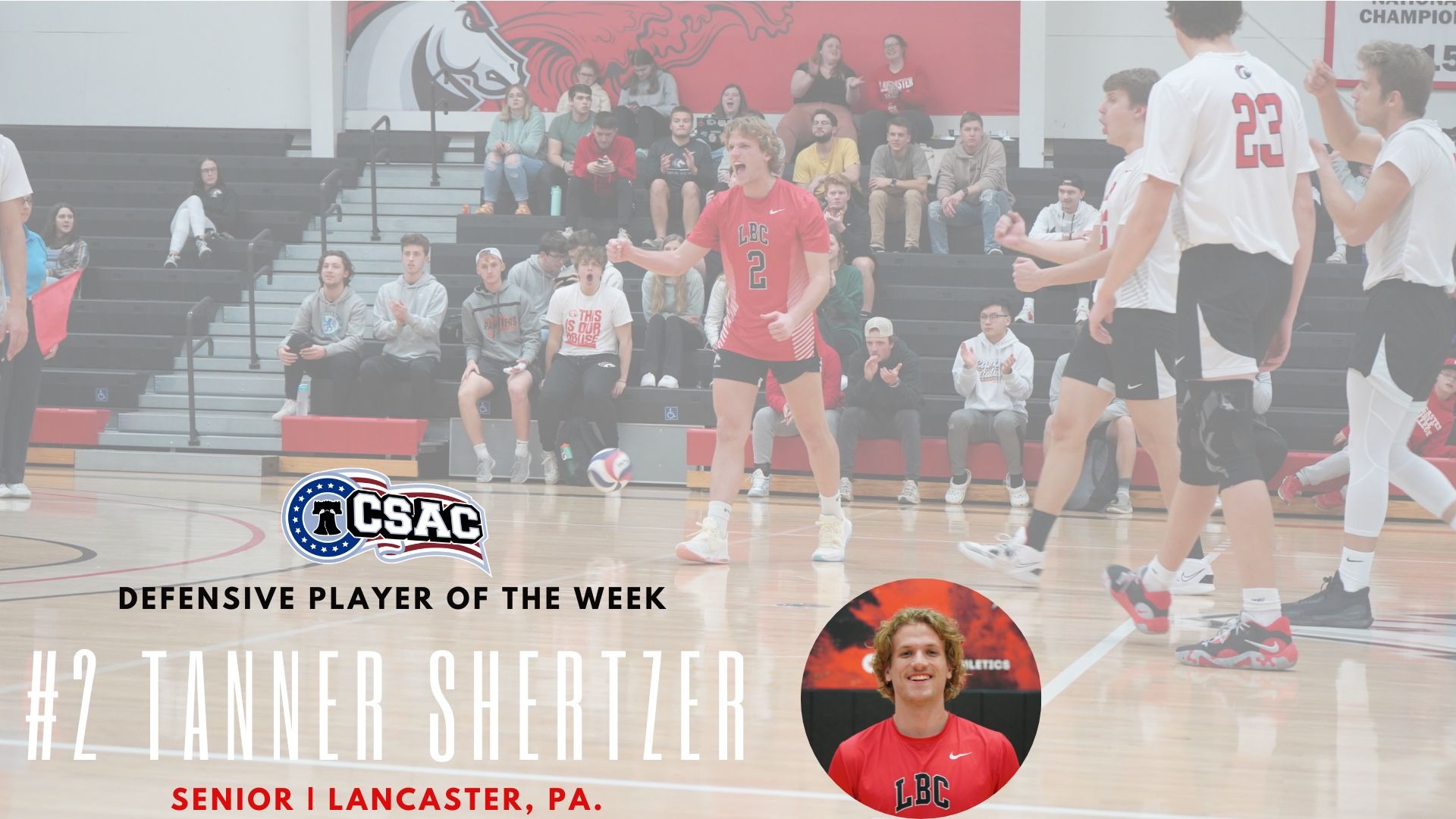 Shertzer Wins CSAC Defensive Player of the Week for Second Time ...