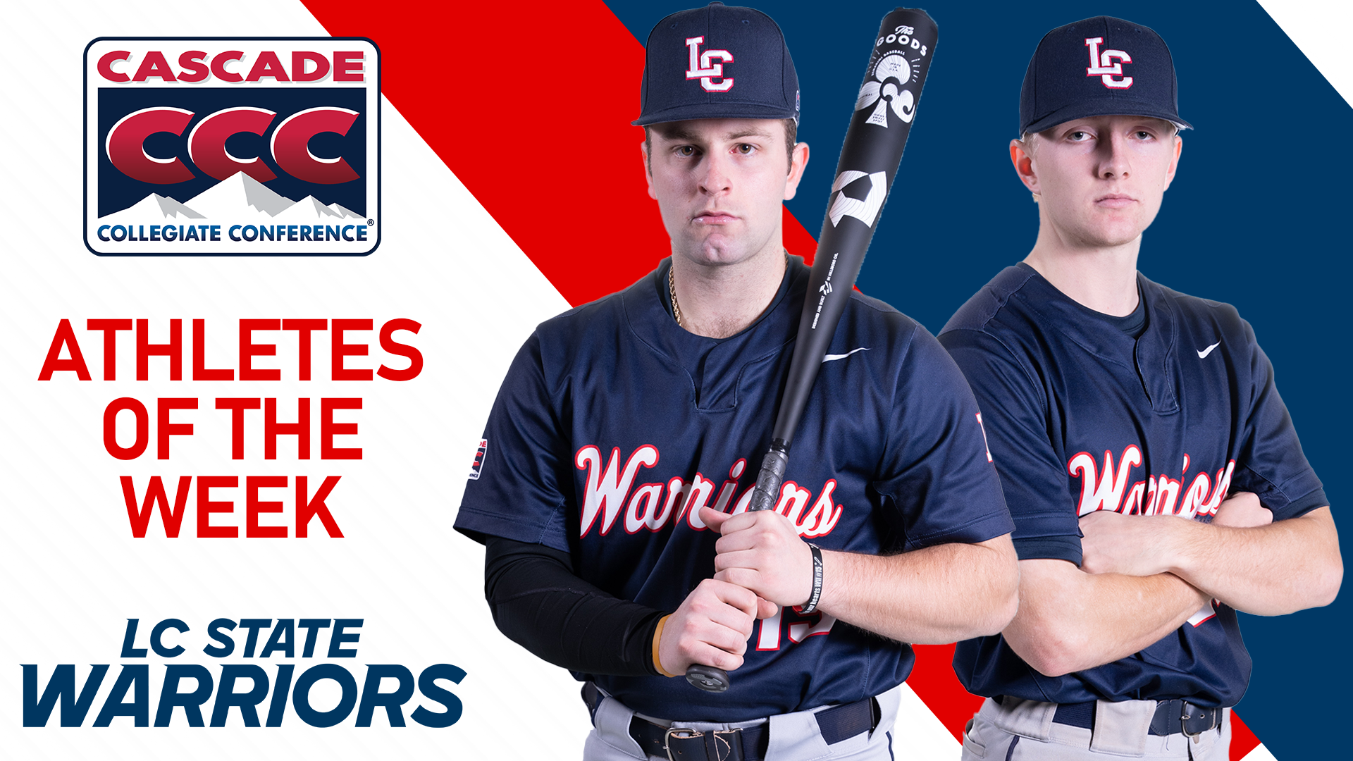 Baseball Duo Sweeps CCC Weekly Honors - Lewis-Clark State College Athletics