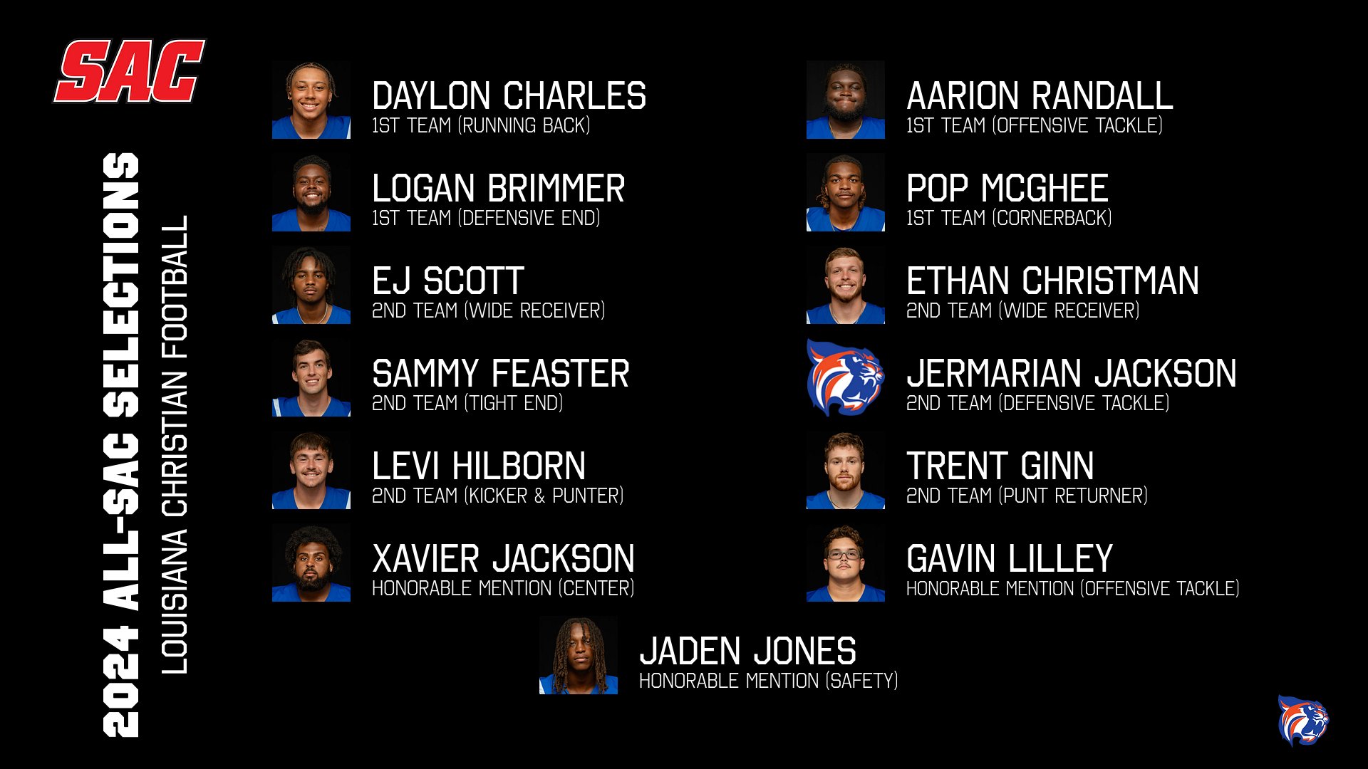 2024 Football Game Notes - Louisiana Christian University Athletics