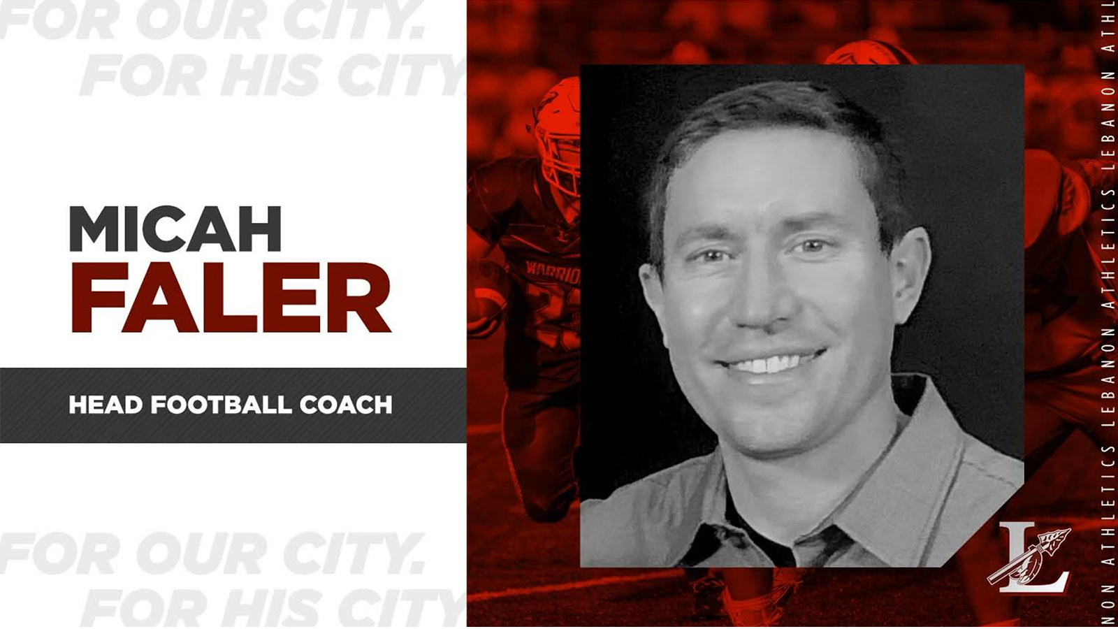 Micah Faler Hired as New Lebanon Head Football Coach - Lebanon Warriors ...