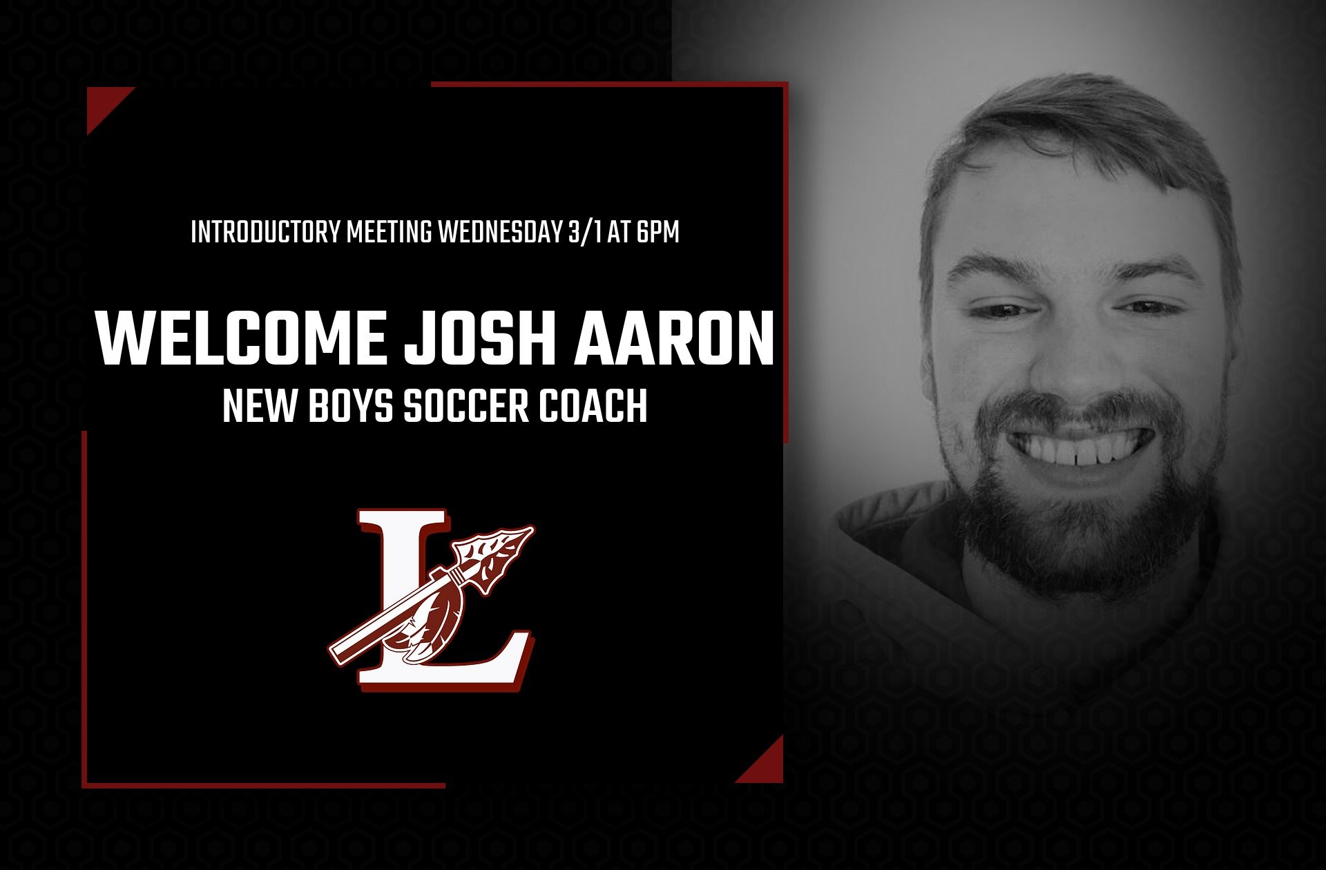 LEBANON WELCOMES JOSH AARON AS NEW BOYS SOCCER COACH - Lebanon Warriors Athletics