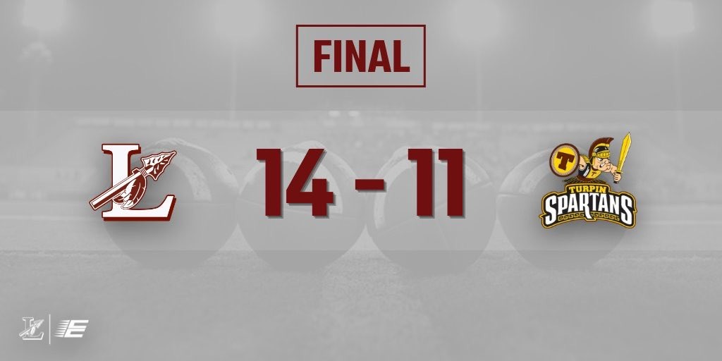 Lebanon 14—Turpin 11 - Lebanon Warriors Athletics