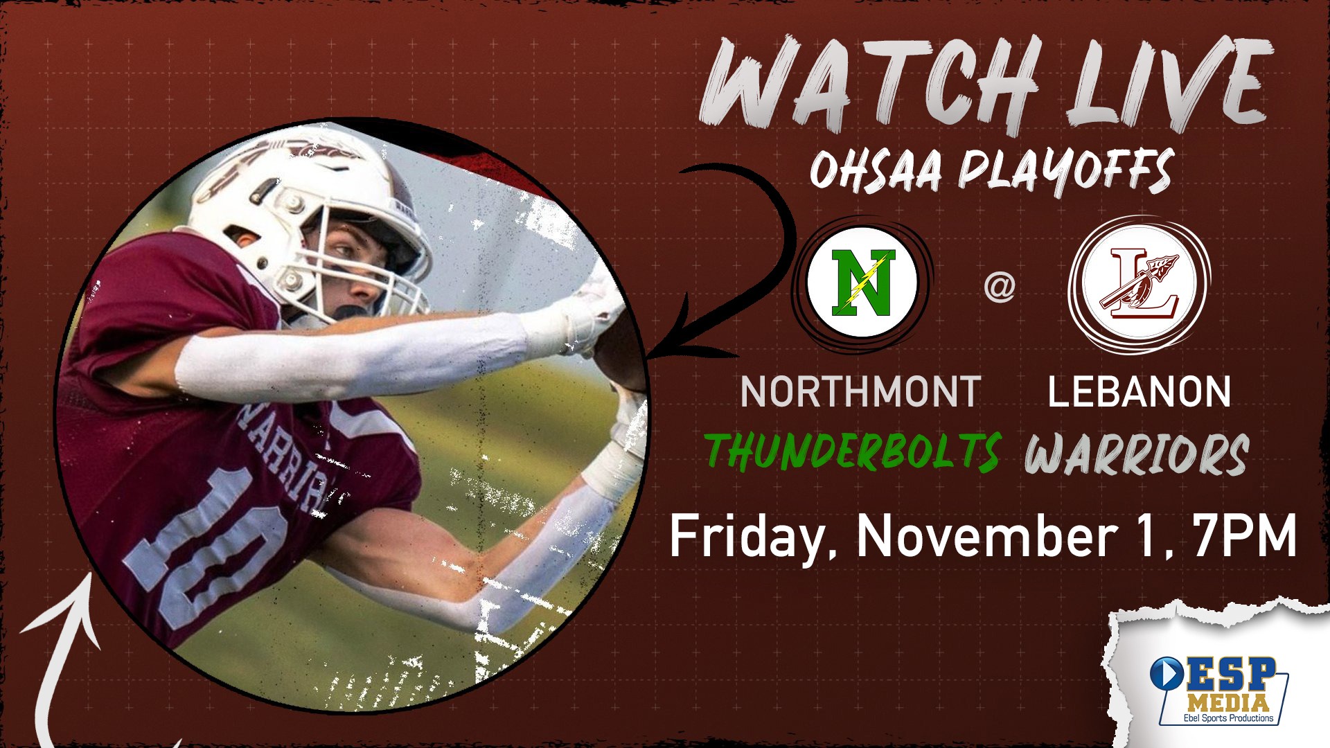 Lebanon 42–Northmont 21 (Playoffs) - Lebanon Warriors Athletics