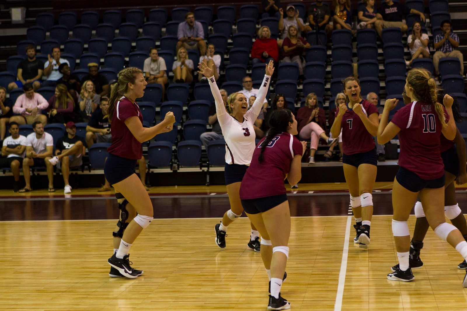 volleyball celebration