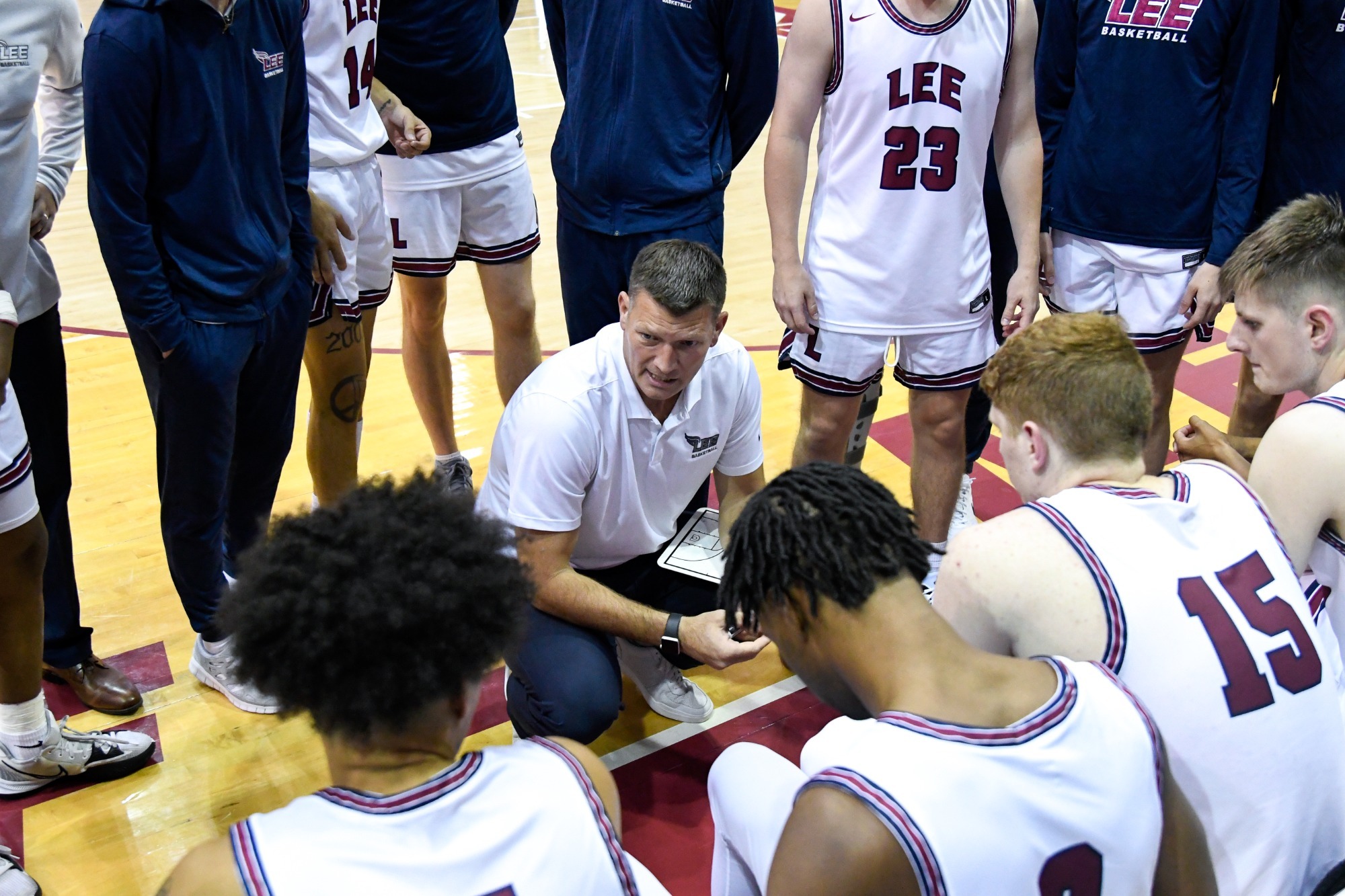 Smith Earns 100th Win at Lee as Flames Burn Falcons, 73-57 - Lee ...