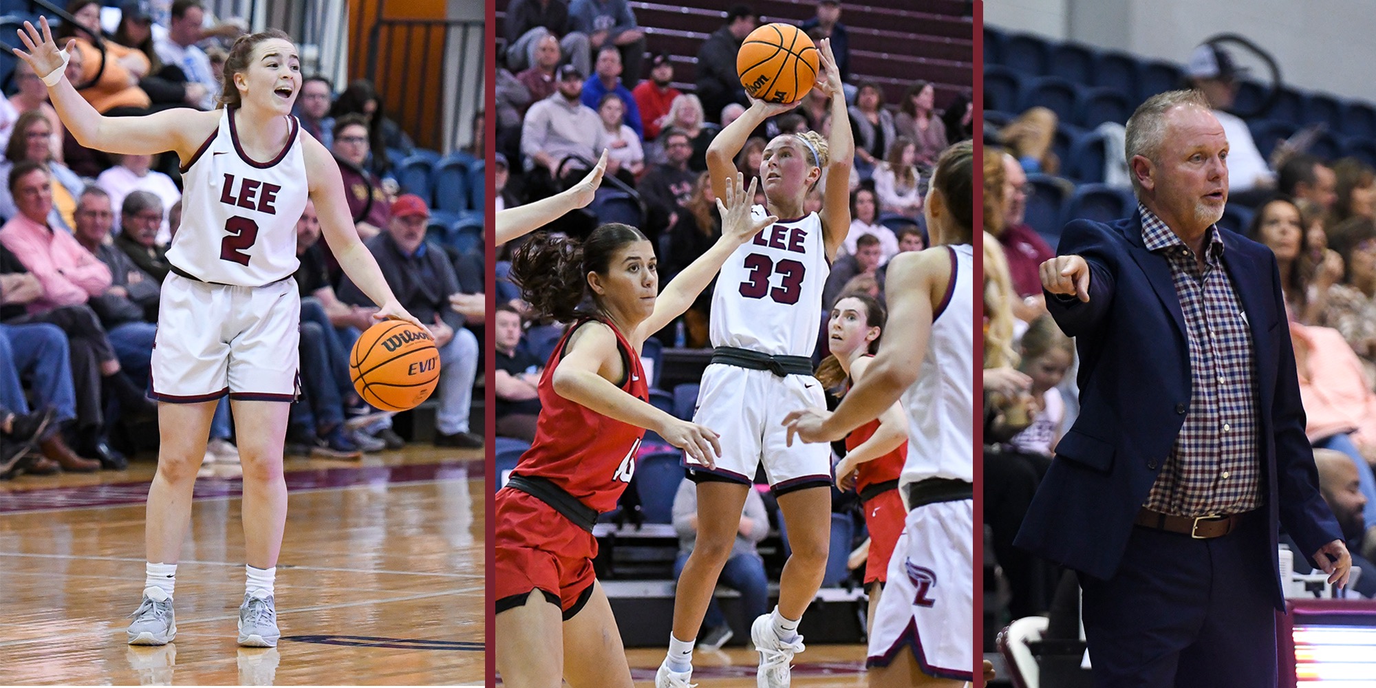 Schubert and Hampton Earn Women's Basketball All-GSC, Rowe Named Coach of the Year - Lee ...